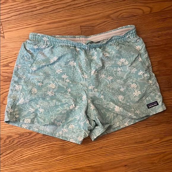 Patagonia | Shorts | Patagonia Light Blue Baggies | Poshmark